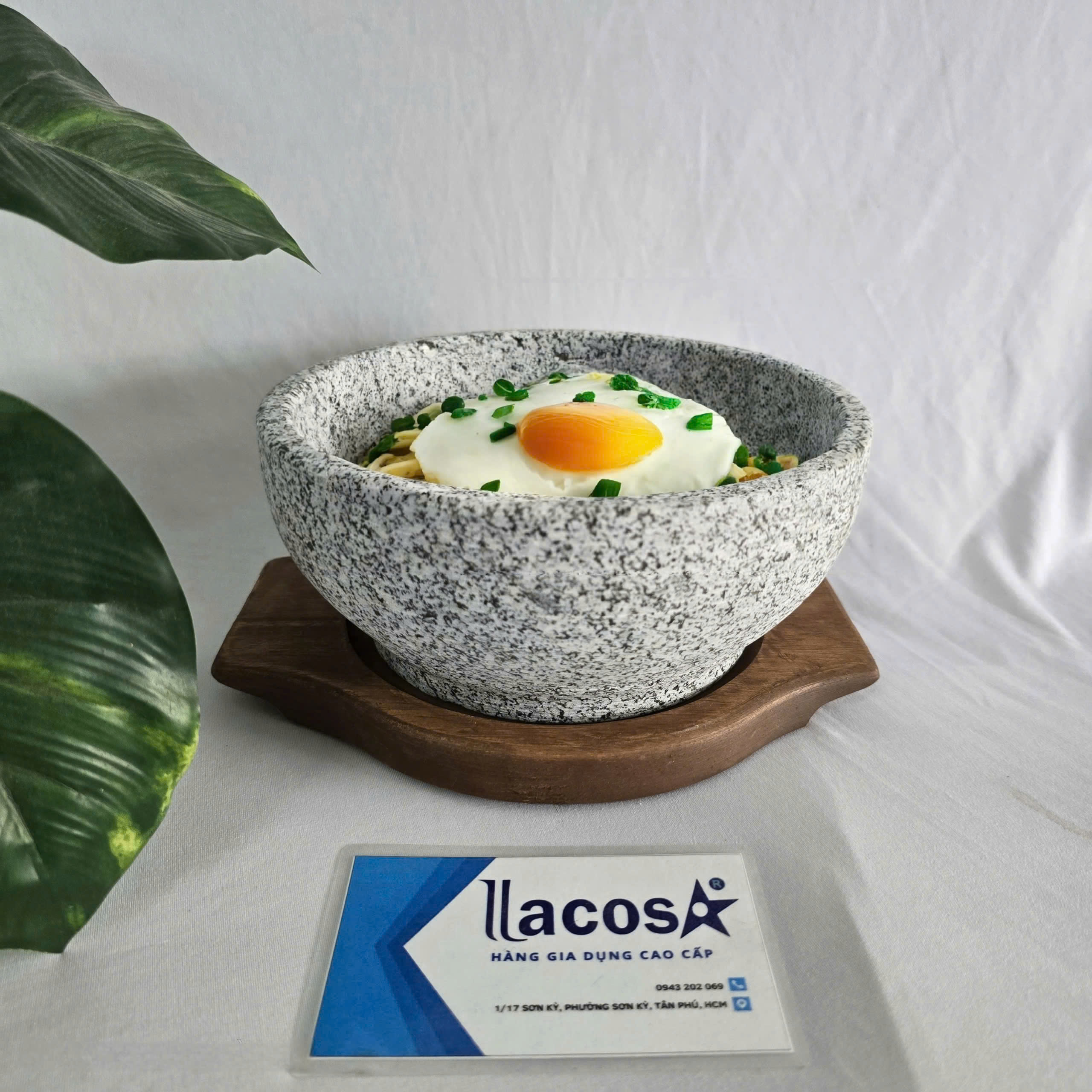 Thố đá giữ nhiệt Lacosa Ø20cm | Lacosa